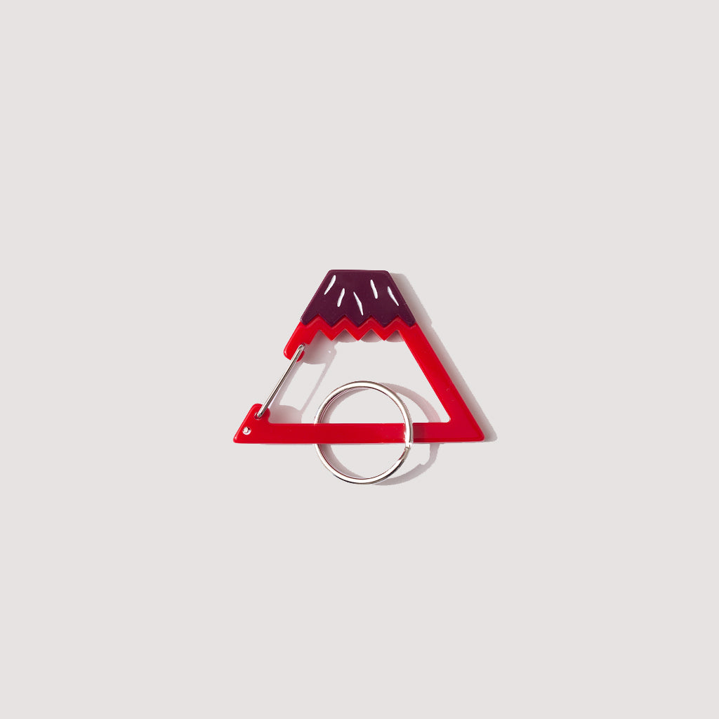 MT. FUJI KEYCHAIN - Red | Beams Japan | Peggs & son.